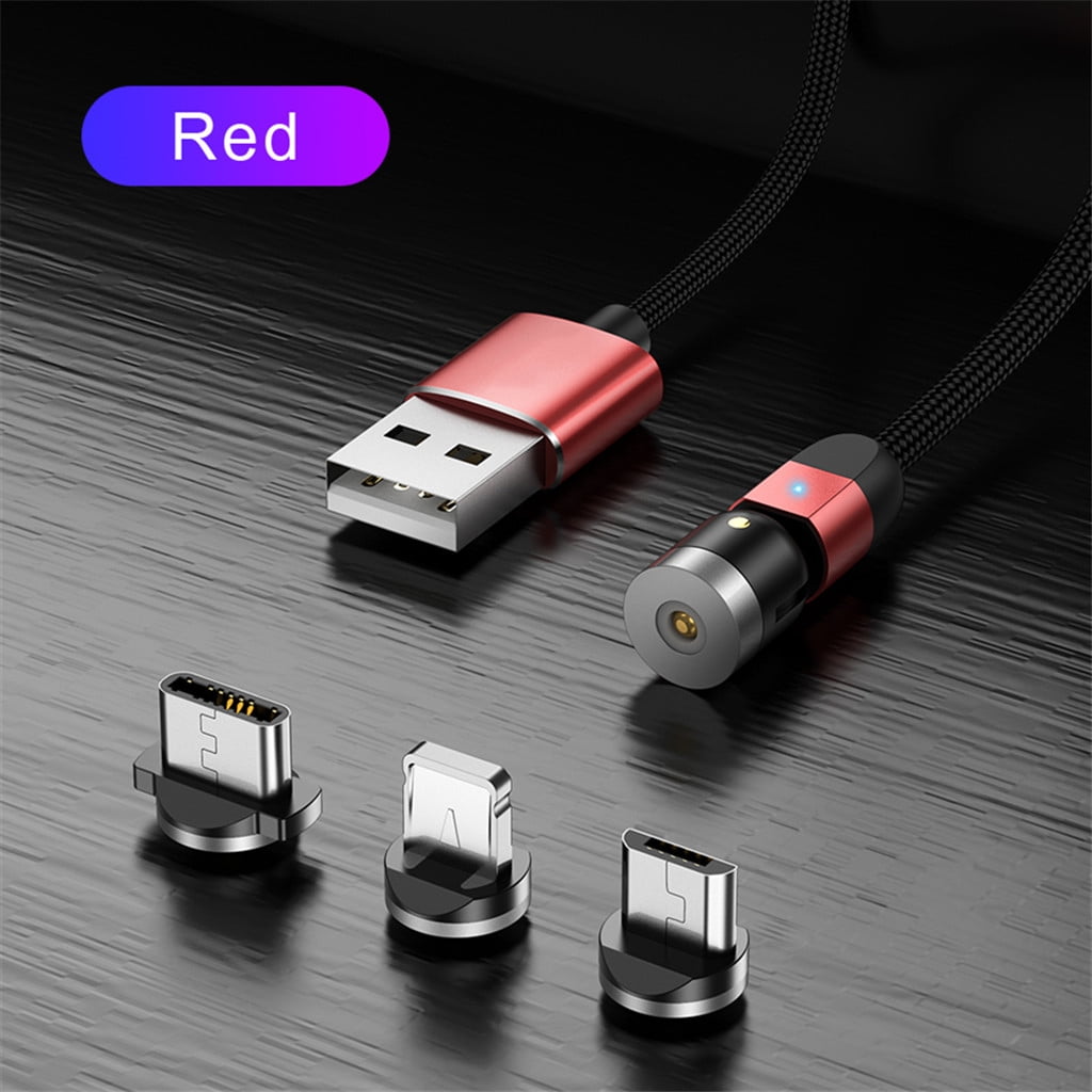 USB Magnetic Type-C Fast Charging Cable Magnet Cable Micro USB Charger ...