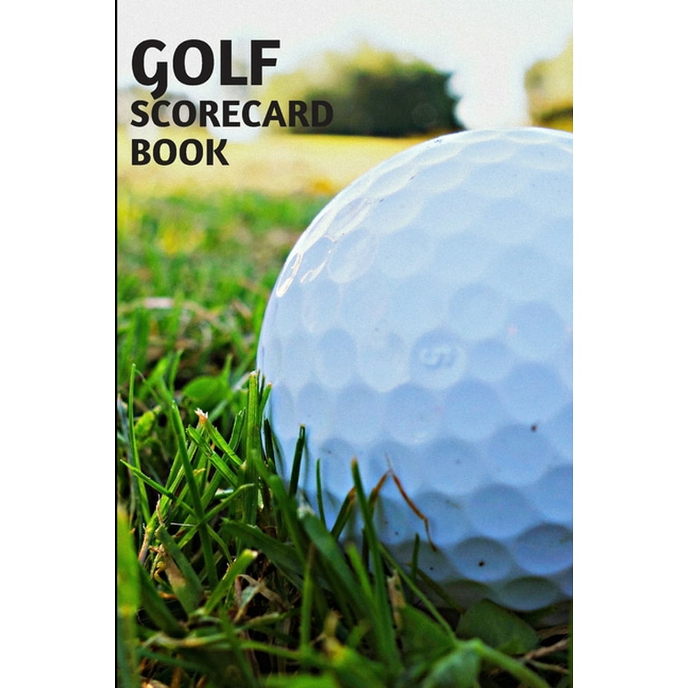 Golf Scorecard book : Golf Score Cards, Golfing Log, Golf Gift holder ...