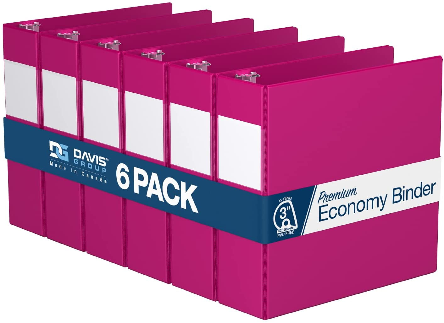 Premium Economy 3-Inch Binder, 3-Ring Binder for School, Office, or ...