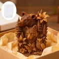 Adorable Bear Shaped Silicone Candle Molds Multipurpose Silicone Mould ...