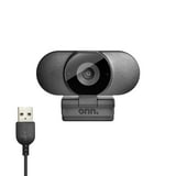 onn. 1440P Webcam with Autofocus and Built-in Microphone, Adjustable,Black - Walmart.com