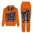 Dukes Orange Car Haz-zard Hoodies and Sweatpants Unisex Cosplay Hooded ...