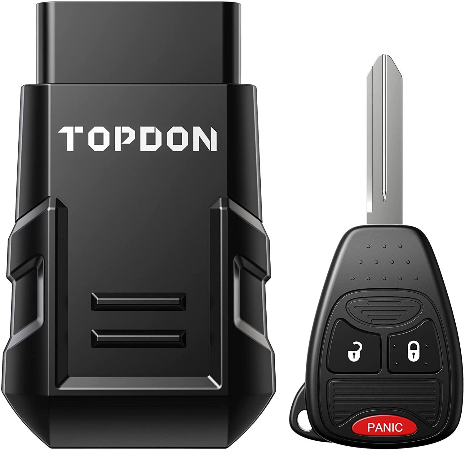 Key Fob Programming Tool&Key Fob Set TOPDON TOPKEY Car Key Programmer ...