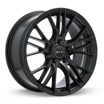 RTX Vertex 16x7 5x100 ET35 C54.1 Black Machined Wheel - Walmart.com