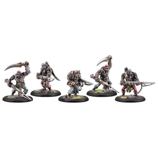 Black Ogrun Boarding Party Unit Cryx Warmachine Miniatures Game ...