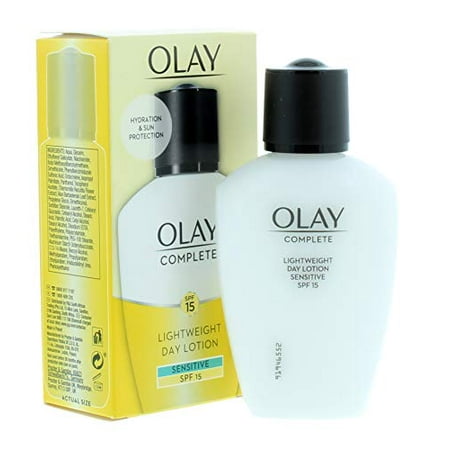 Olay Spf15 Complete Sensitive Lightweight 3 In 1 Day Fluid Moisturiser ...