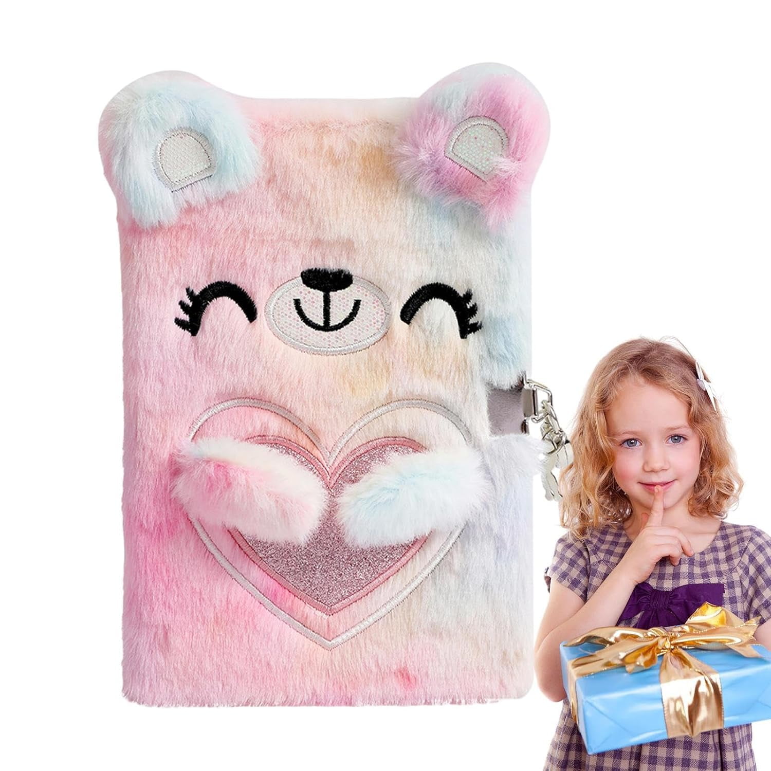 Click here for Xinqihang Bear Diary With Lock Kids Journals For G... prices