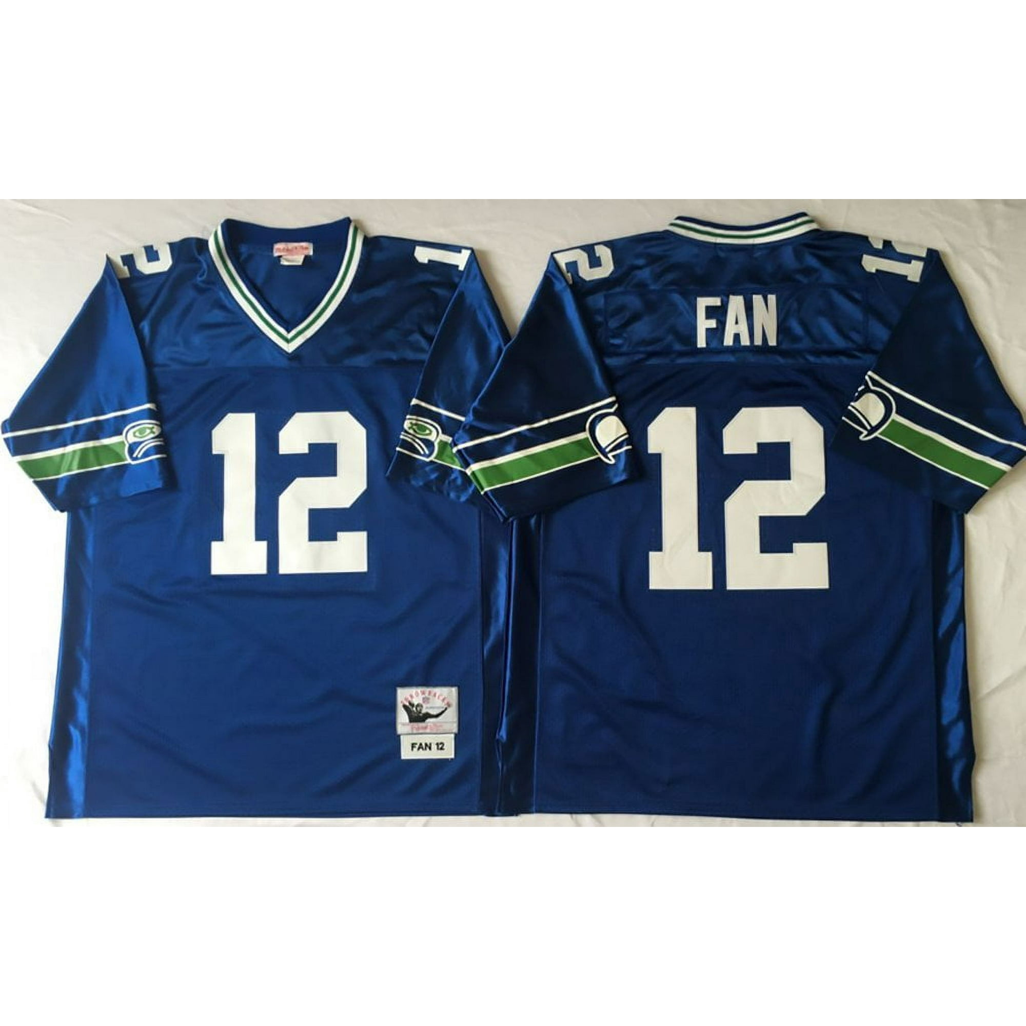 Click here for Mens Seattle Seahawks Fan #12 Vintage Football Jer... prices