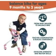 Pewi Ybike Ride On Toy and Walking Buddy Baby Walker, Pink - Walmart.com