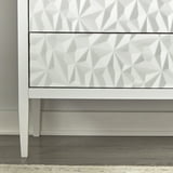 Free Shipping! TMS Reggio 3-Drawer Accent Cabinet White MDF Pinewood ...