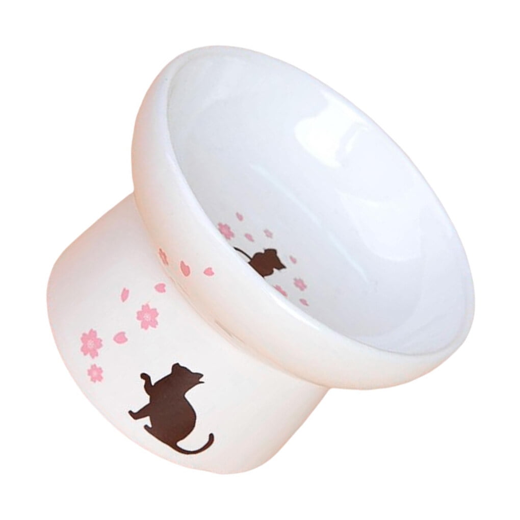 Click here for Decodeary Raised Cat Food Bowl Non Can Hold Slip P... prices