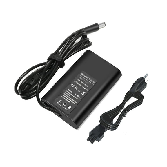 19.5V Charger for Dell Laptop Computer 65W 45W Round Tip Power Adapter ...