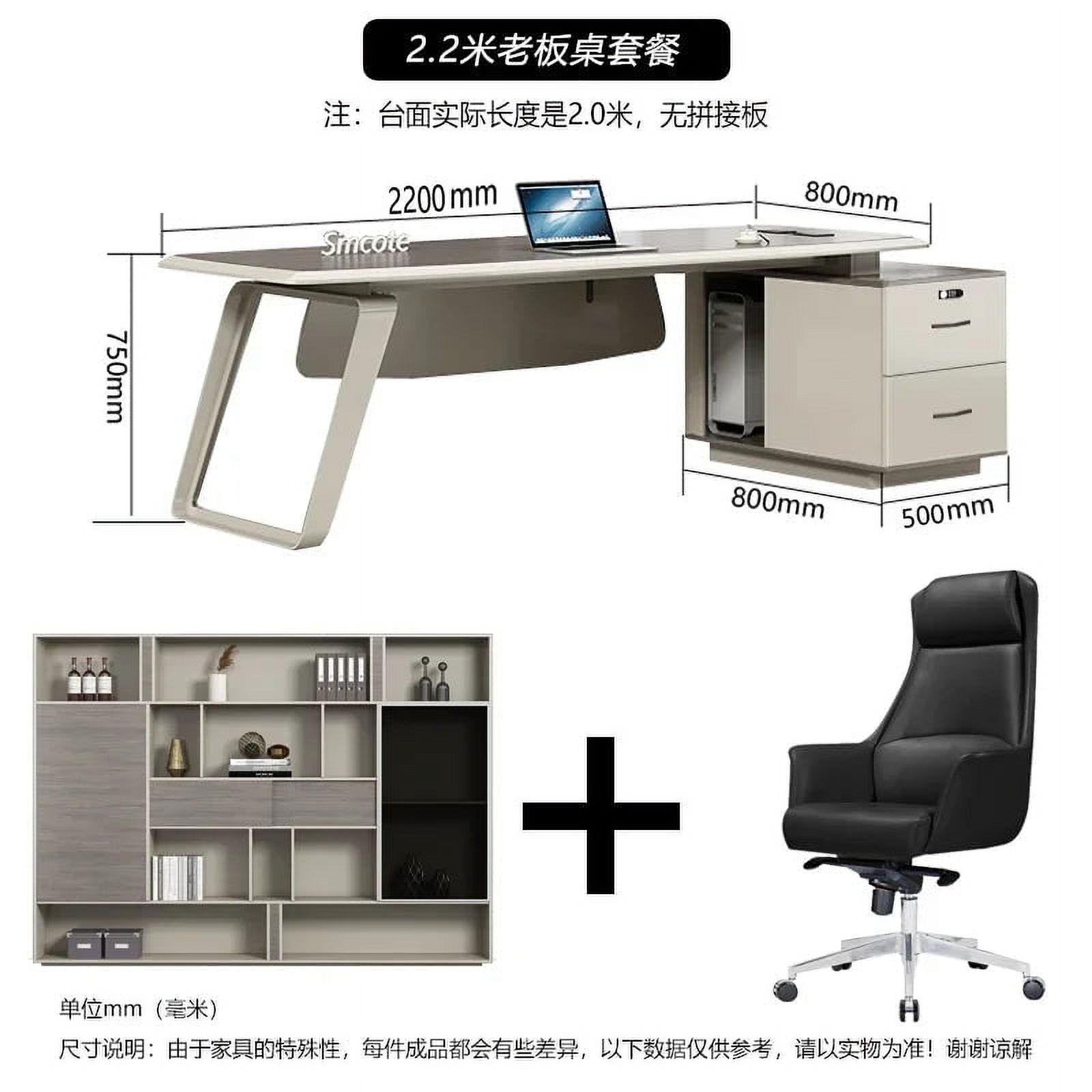Computer Bedroom Long Office Desks Table Room Conference Work Reading ...