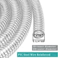 10 Feet 1" ID PVC Wire Reinforced Flexible Vinyl Tubing for Water ...