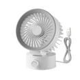USB Desk Fan, 3 Speeds Powerful Portable Fan, 5.78 Inch Quiet Cooling ...