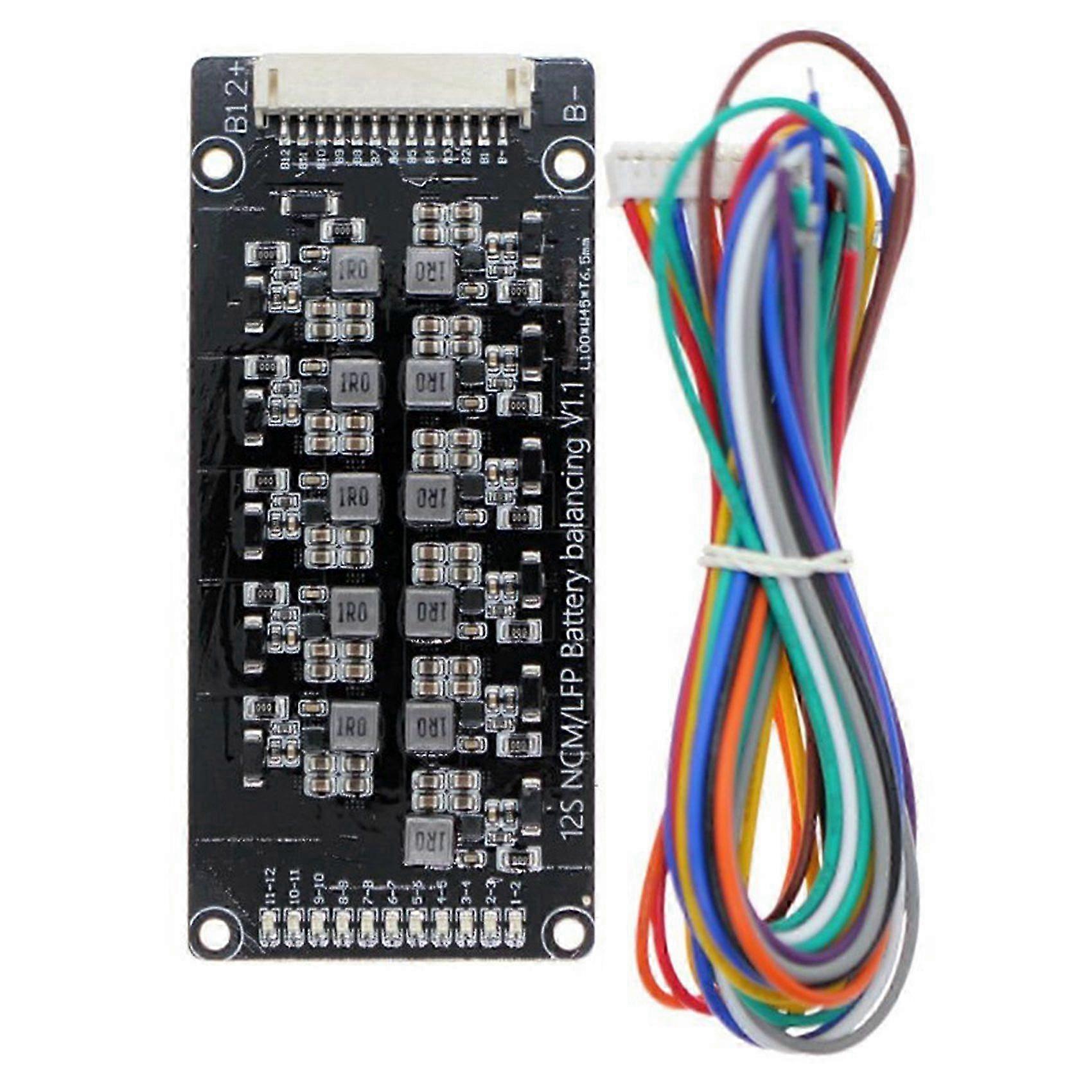 1.2A 12S Active Equalizer Balancer for Li-Ion Lifepo4 Lithium Battery ...