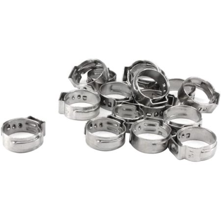 Cinch Crimp 3/4 Inch 304 Stainless Steel Cinch Crimp Rings Pinch Clamp ...