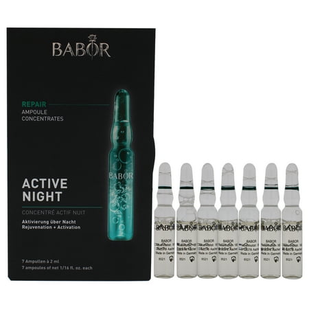 Active Night Ampoule Serum Concentrates by Babor for Women - 7 x 0.06 ...