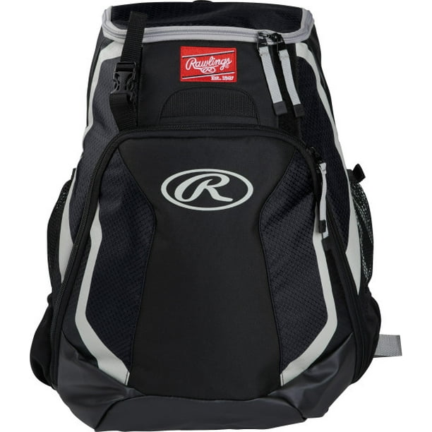 Rawlings R500 Baseball Bat Backpack, Black - Walmart.com