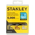 STANLEY TRA704-5C 1/4-Inch Heavy Duty Staples 5,000 ct Box - Walmart.com