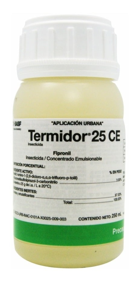 Termidor 25 Ce 250 Ml Insecticida Fipronil Termitas Moscas | Walmart en línea