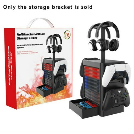 MAIF Multifunctional Storage Bracket For PS5 Game Disc Storage Box ...