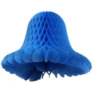 Devra Party 6-Pack 11-Inch Hanging Honeycomb Tissue Paper Bell Garland ...