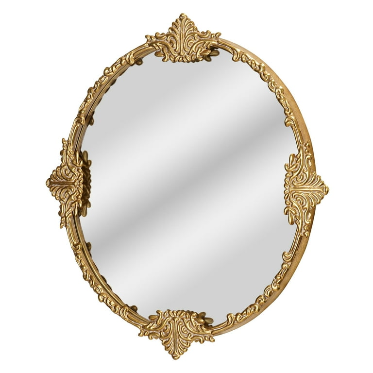 Ornate Round Gold Frame