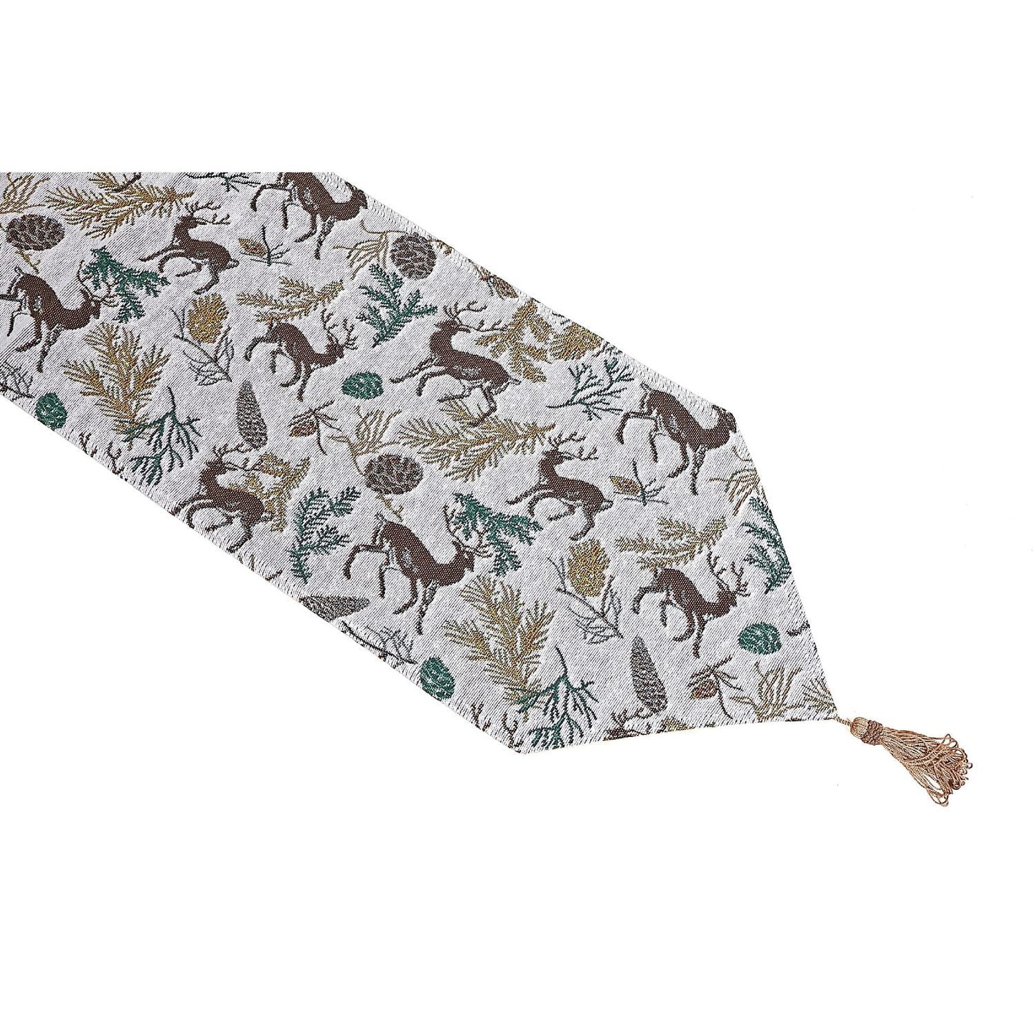 Click here for Ih Casadécor Tapestry Table Runner (Winter Time) (... prices