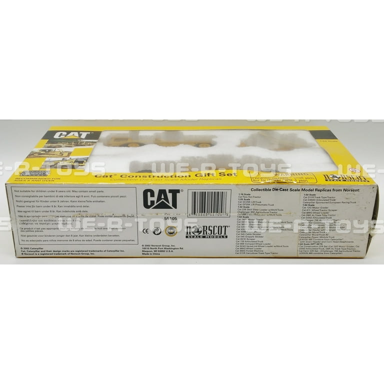 Caterpillar Cat Construction Vehicle Gift Set Norscot 2002 Caterpillar Cat Construction Vehicle Gift Set Norscot 2002