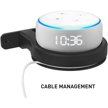 Delidigi Echo Dot Wall Mount ABS Holder Shelf Bracket for Echo Dot 3rd ...