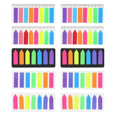 OWLKELA 800 Pcs Transparent Sticky Tabs for Notes and Books, Waterproof ...