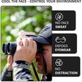3-clamp hat fan, designed for athletes and technicians - lightweight ...