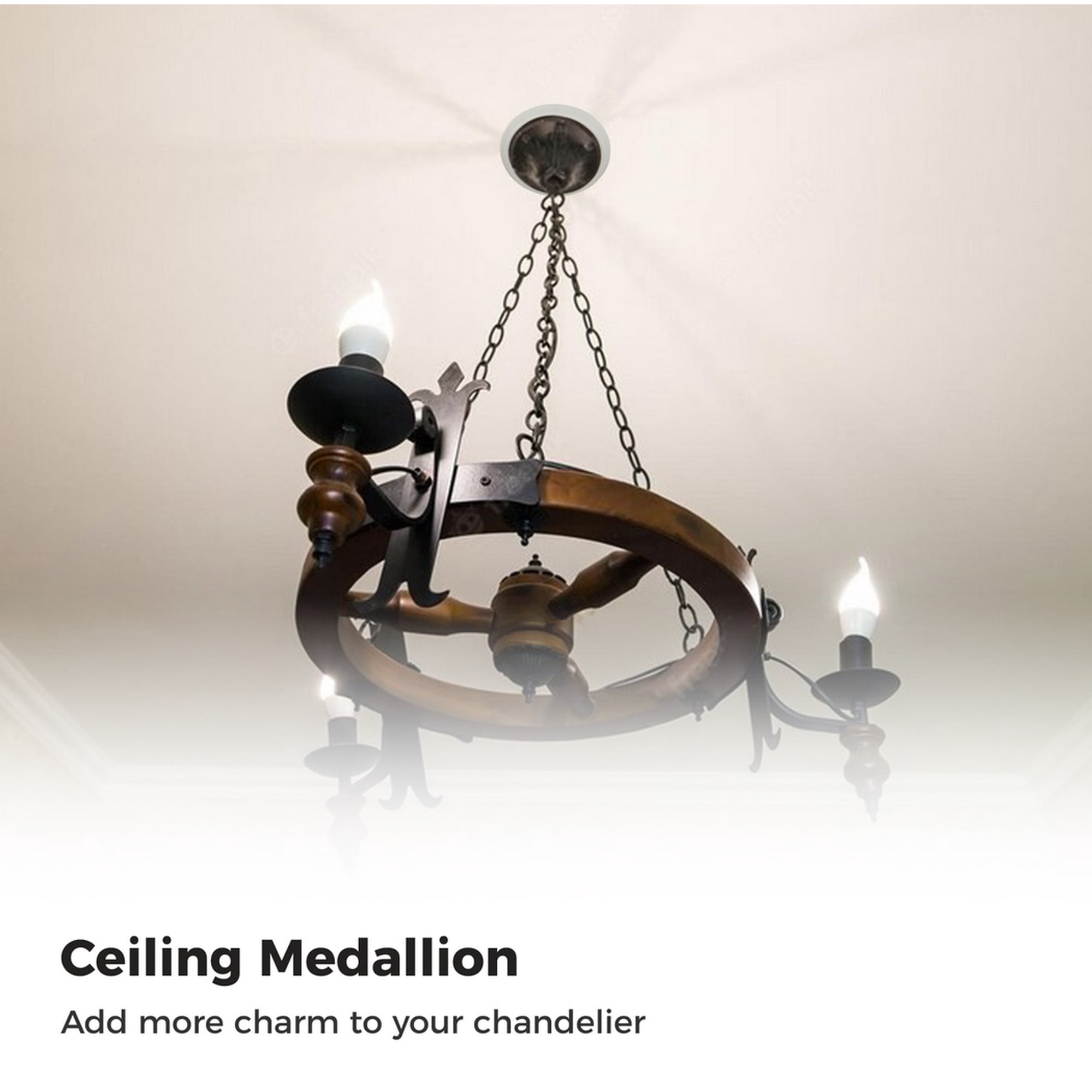 Ceiling Medallions For Light Fixtures