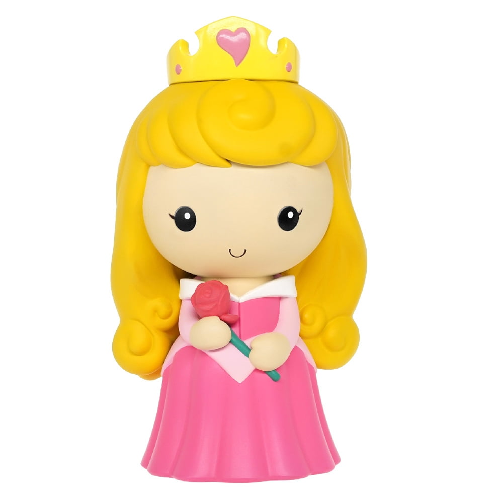 Disney Princess Piggy Bank Cartoon Figure Aurora Plastic Money Jar for ...
