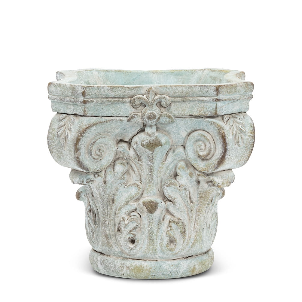 Set of 6 Square Column Cap Planter - Walmart.com