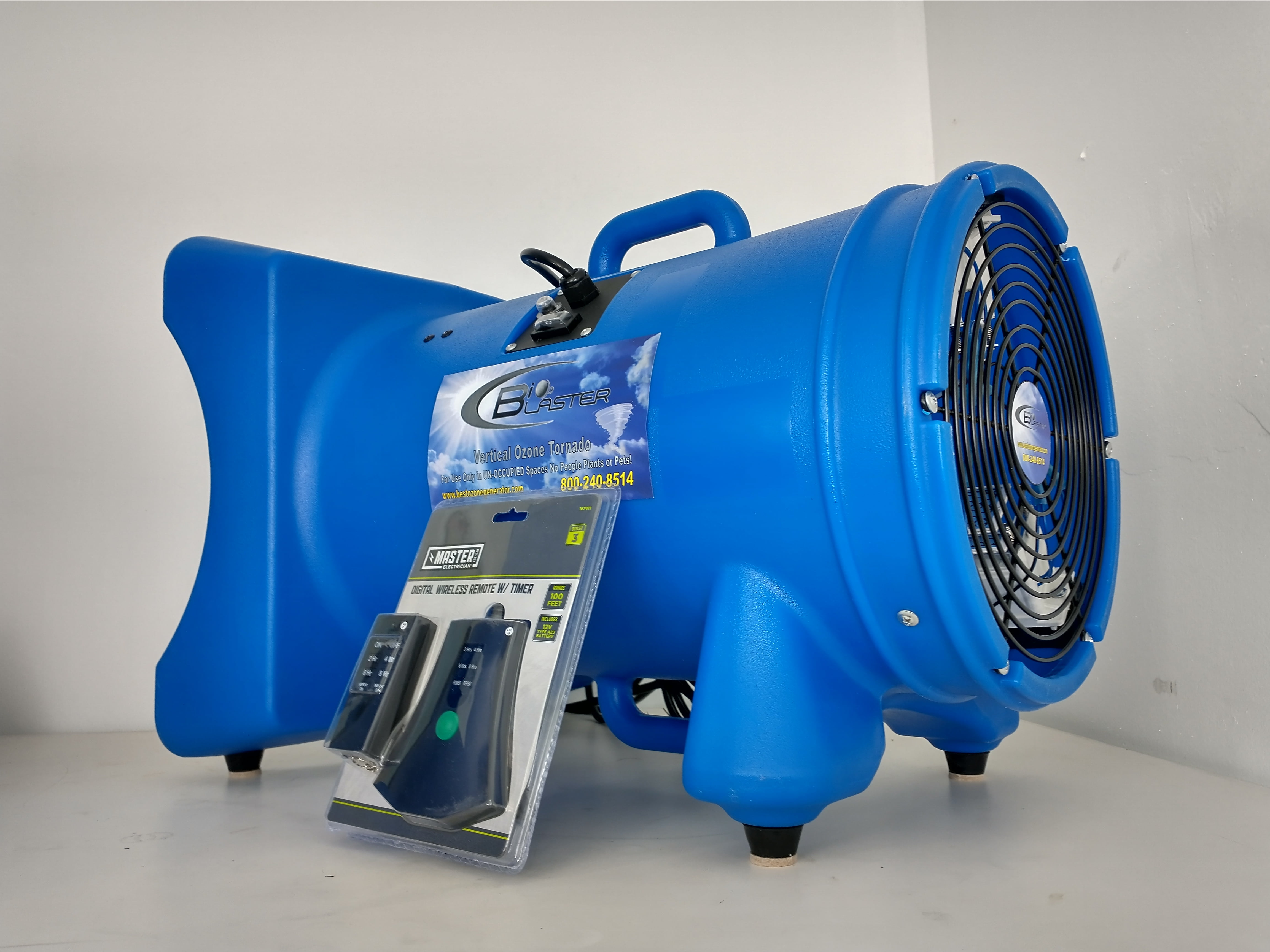 BioBlaster Vertical Horizontal 100k (100,000mg/h) Ozone Machine ...