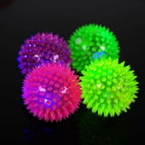 LED Light-up Spike Balls Elastic LED Rubber balls for Pets Dog and Cat ...
