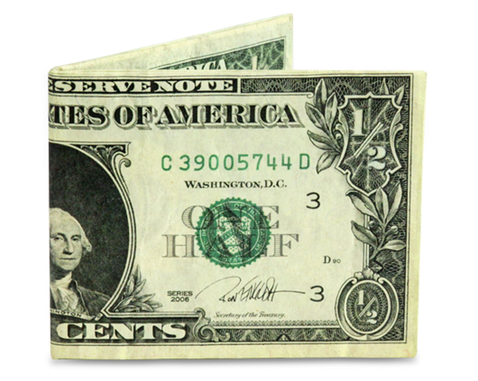 Ron English Half Dollar Bill Pop Culture Mighty Billfold Wallet ...