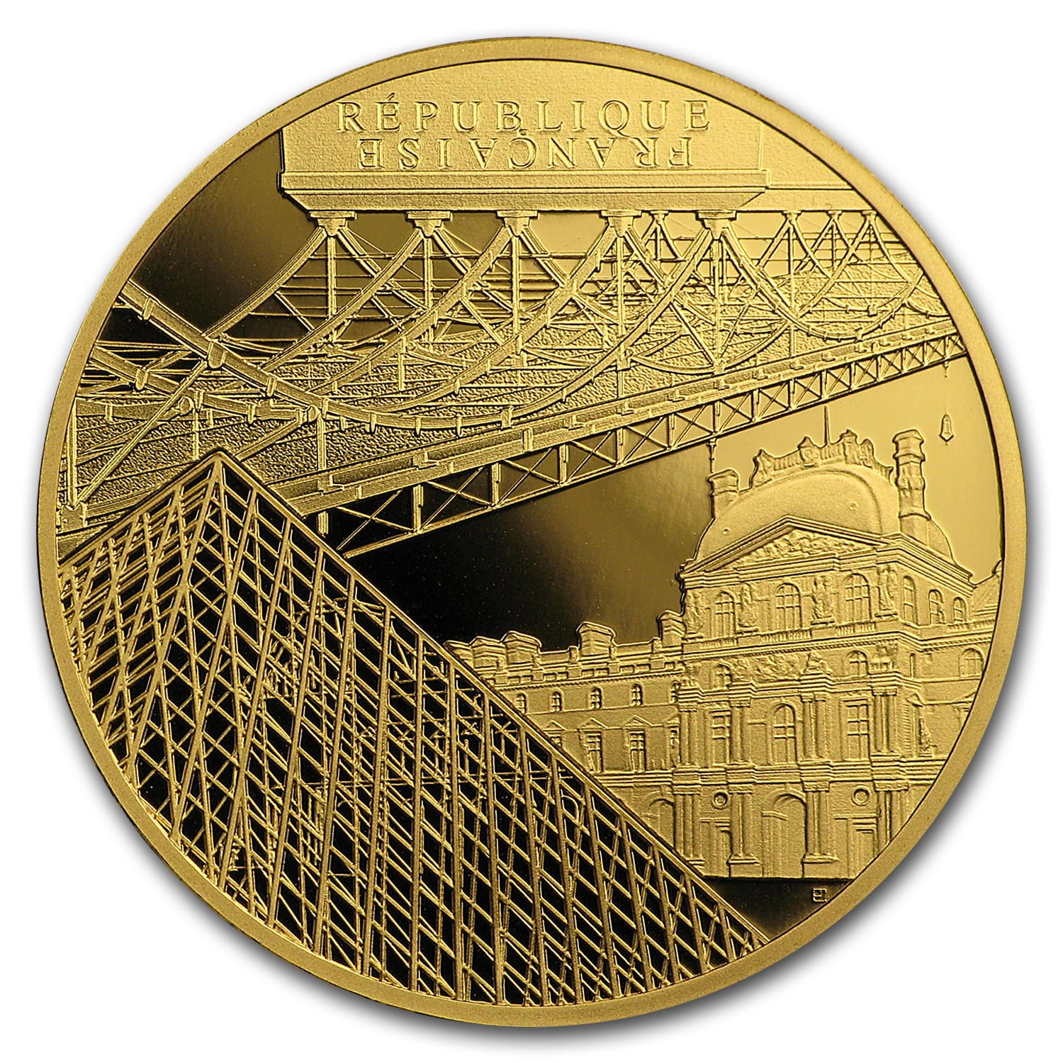 2018 France 1/4 oz Proof Gold UNESCO (Louvre & Pont des Arts) - Walmart.com