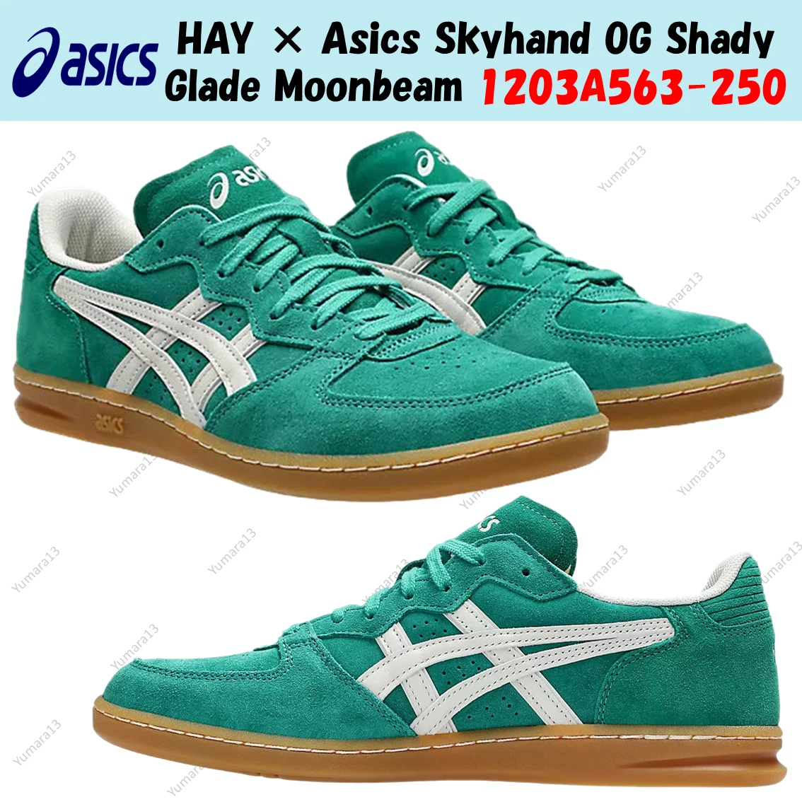 HAY × Asics Skyhand OG Shady Glade Moonbeam 1203A563-250 Men's Size ...