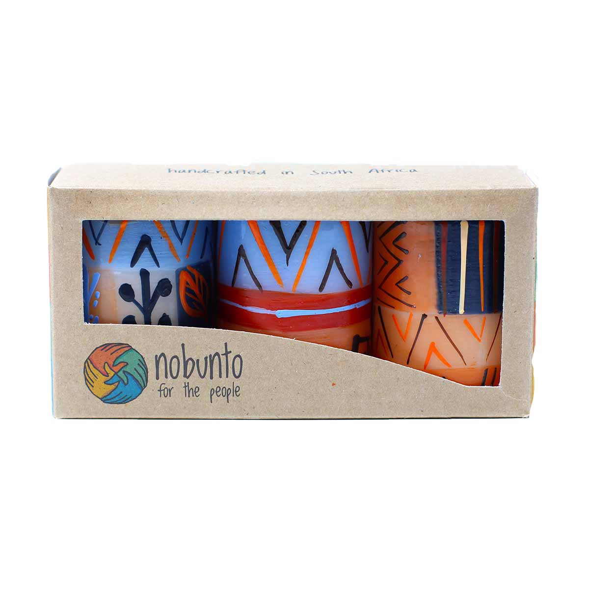 Click here for Hand Painted Candles In Uzushi Design (Box Of Thre... prices