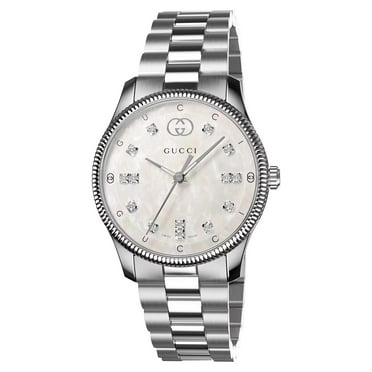 Gucci G-Timeless Watch YA1264153-Silver Dial, Bee Design, Stainless ...