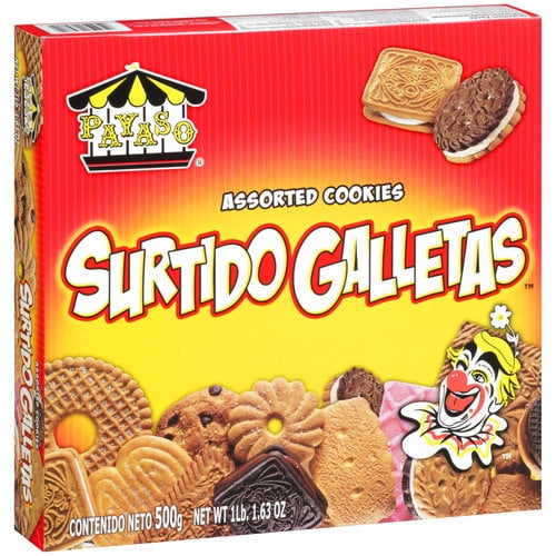 Payaso Surtido Galletas Assorted Cookies, 17.63 oz - Walmart.com ...