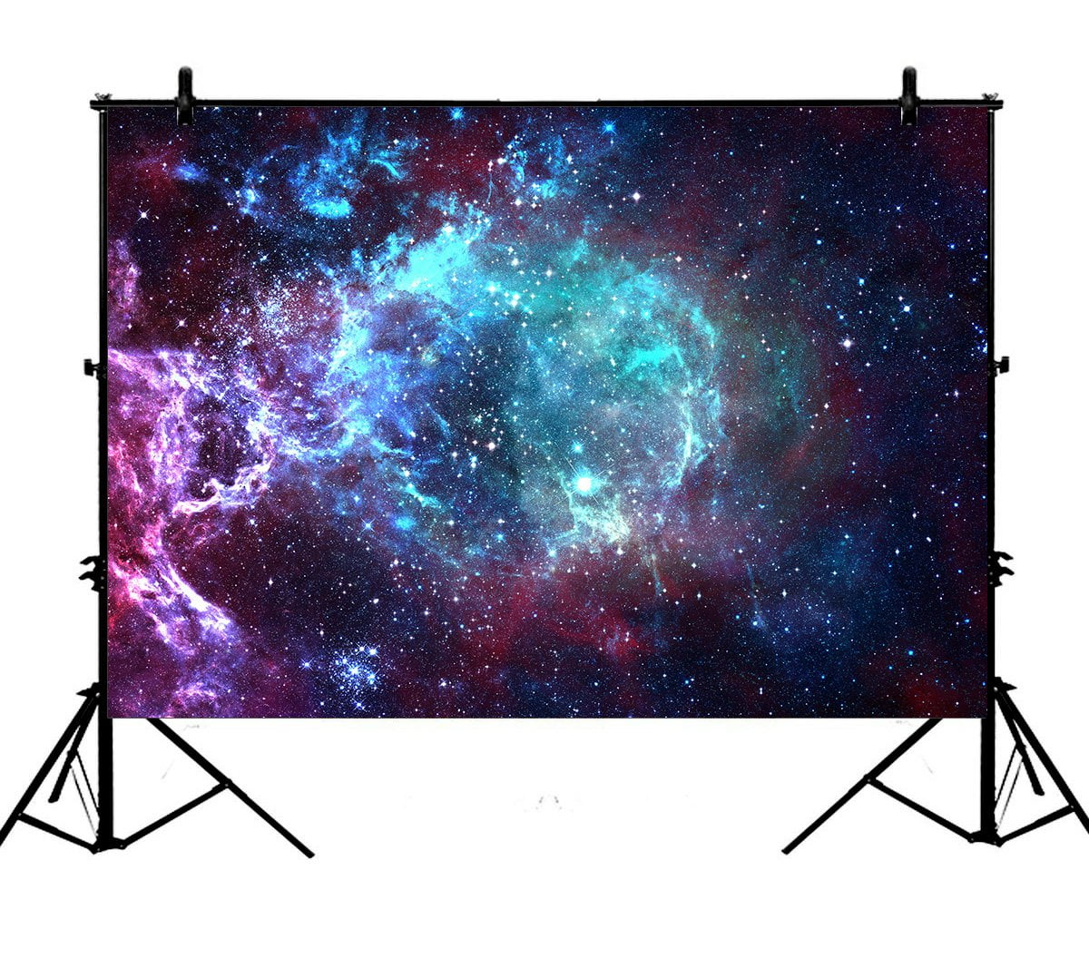 PHFZK 7x5ft Galaxy Space Backdrops, Nebula Universe Space Photography ...