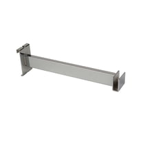 Econoco Hangrail Bracket to Hold Rectangular Tubing, 12" Length, Black ...