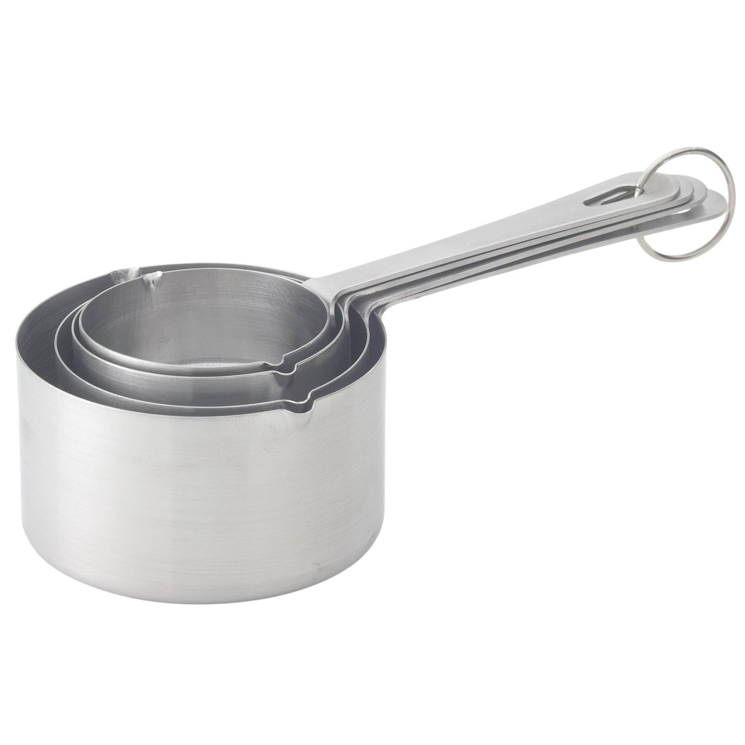 HIC Stainless Steel Measuring Cups, 4-Piece Set - Walmart.com