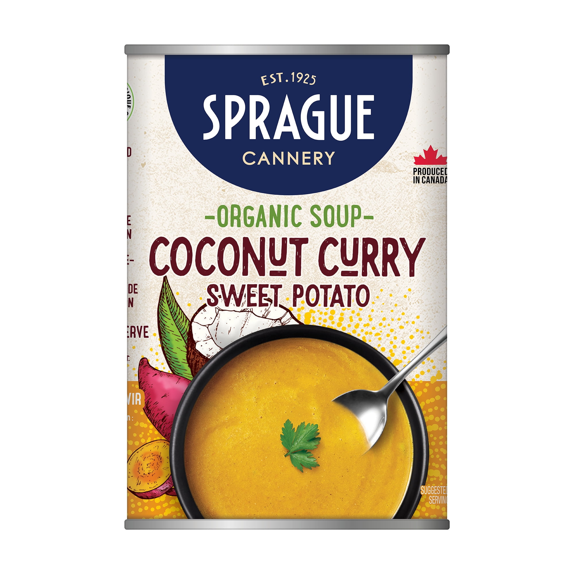 Click here for Sprague Organic Coconut Curry Soup 398 Ml prices