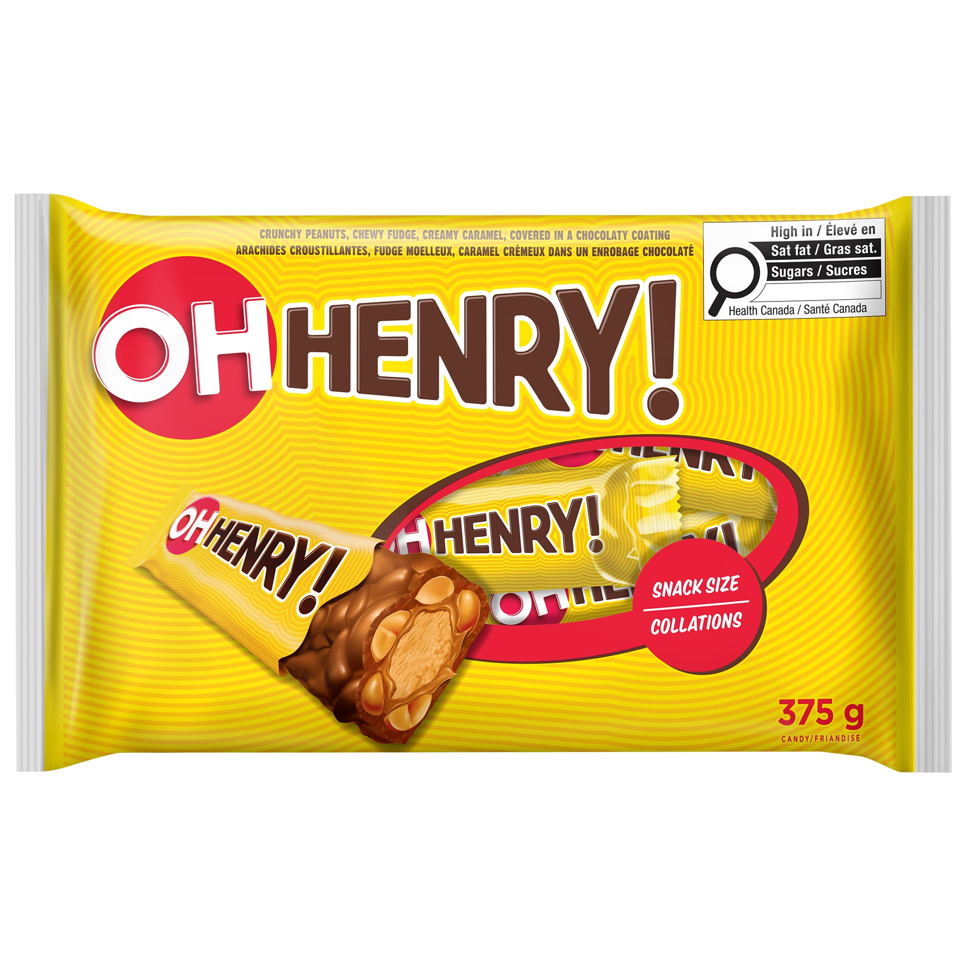 Click here for Oh Henry! Snack Size Candy Bars  375g 375g prices