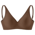 Xijirk Women Daily Bra Bonded Pad Full Coverage Seamless Gentle Lift ...